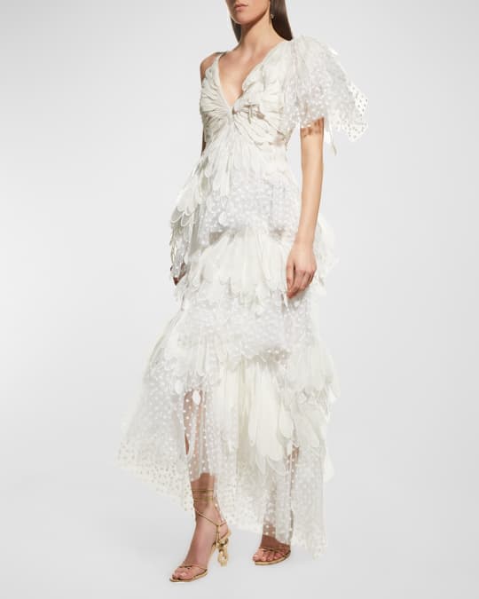 Zimmermann Rhythmic Fluted Gown