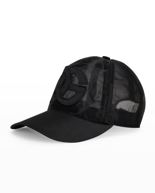 Dolce&Gabbana DG Logo Mesh Baseball Cap | Neiman Marcus
