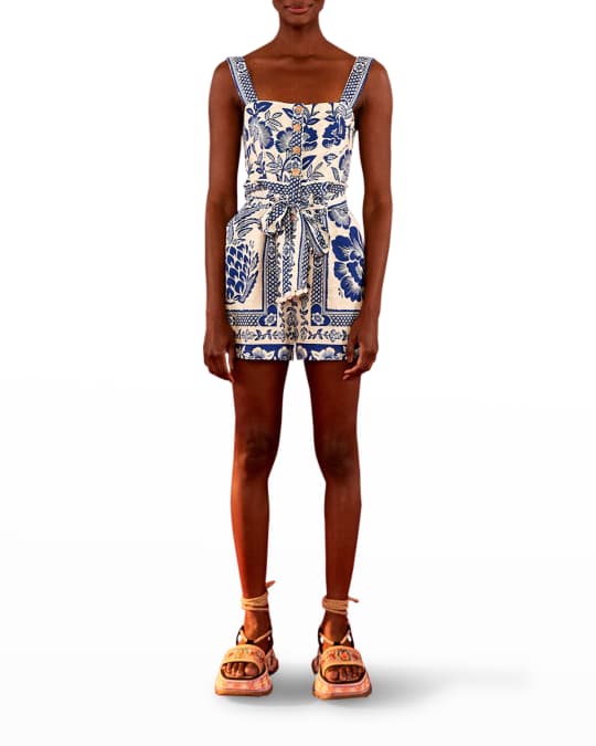 Farm Rio Pineapple Romper