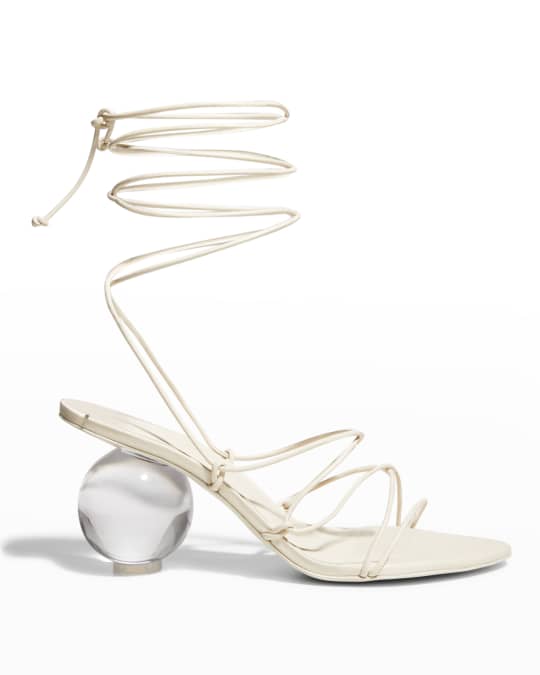 Cult Gaia Su Strappy Sphere-Heel Sandals | Neiman Marcus
