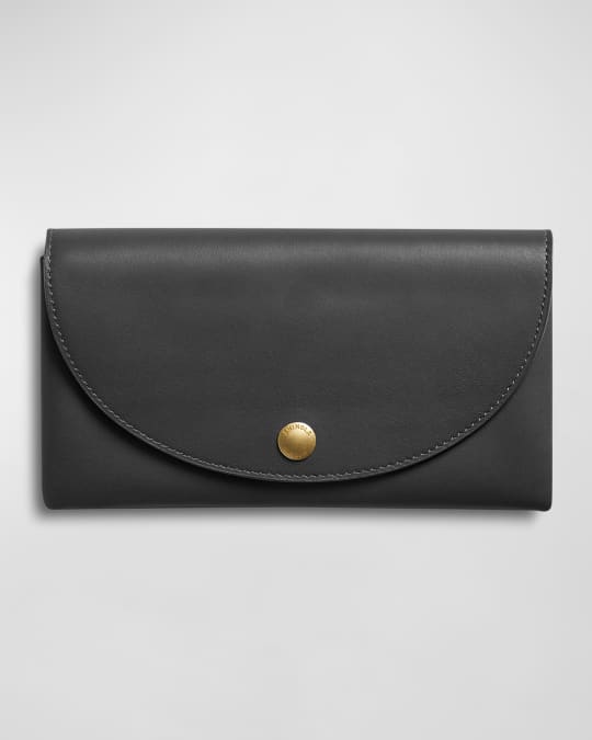 Shinola Birdy Large Envelope Flap Wallet | Neiman Marcus
