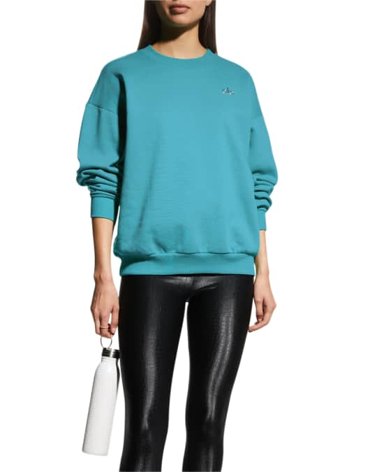 Alo Yoga Accolade Crewneck Pullover | Neiman Marcus