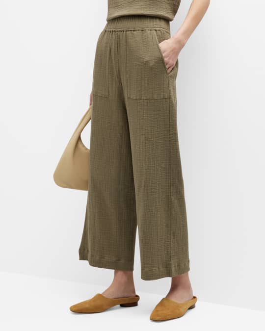 LAUDE the Label Everyday High-Rise Cropped Pant | Neiman Marcus