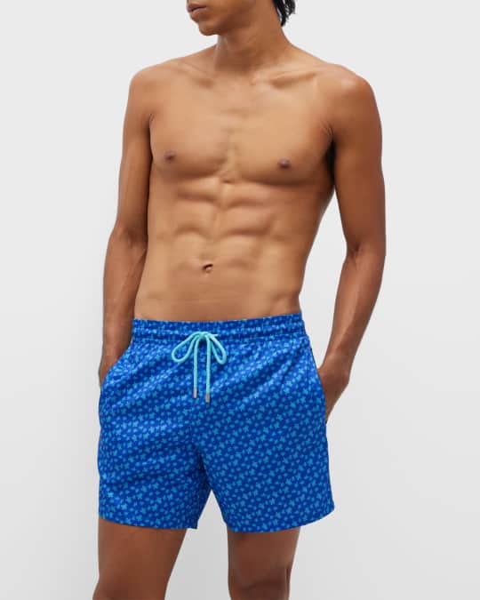 Vilebrequin Men's Micro-Turtle Swim Trunks | Neiman Marcus