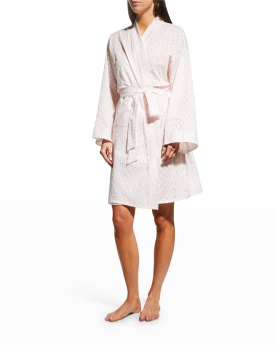 Andine Iggy Belted Pointelle Robe | Neiman Marcus