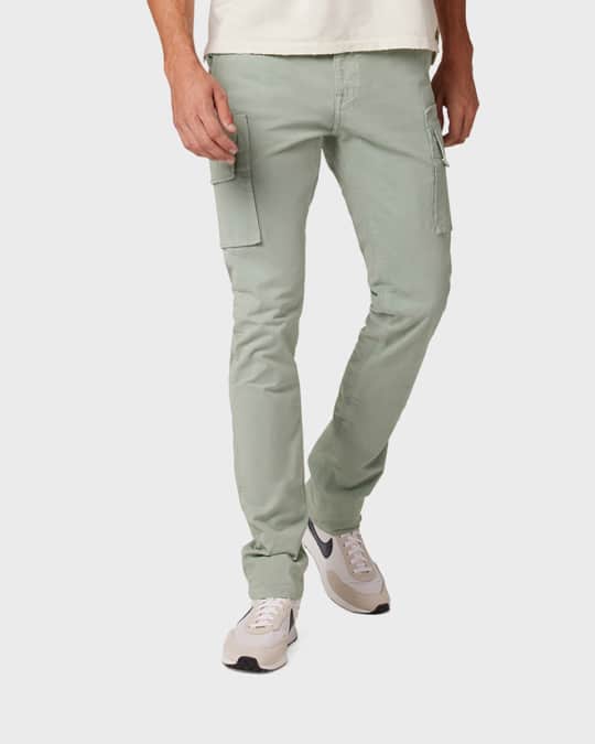 Hudson Men's Stacked Slim Military Cargo Pants | Neiman Marcus
