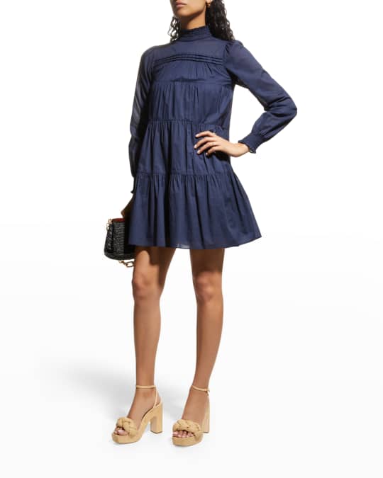 Michael kors tiered dress store