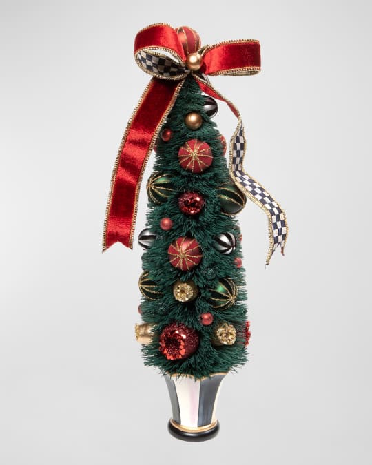 MacKenzie-Childs 15" Christmas Magic Nostalgia Tree | Neiman Marcus