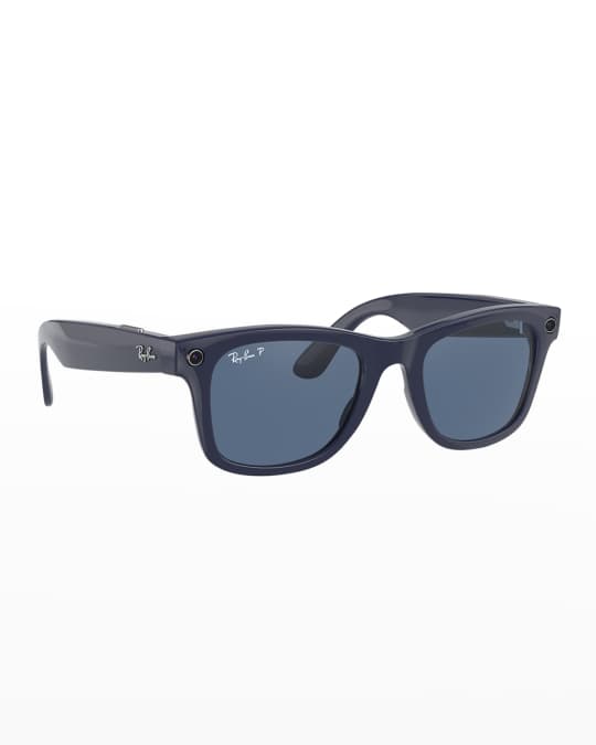 Ray-Ban Camera Polarized Square Plastic Sunglasses | Neiman Marcus