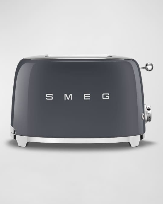 Smeg Retro 2-Slice Toaster, White | Neiman Marcus