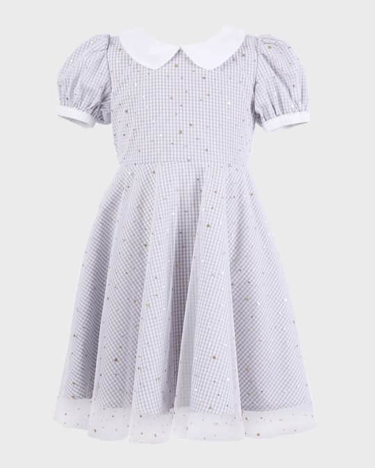 Island Kids & Kids Isle Girl's Gold Fleck Embellished Dress, Size 4-12 ...