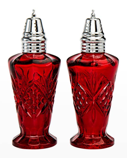 Godinger Red Dublin Salt and Pepper Shaker Set | Neiman Marcus