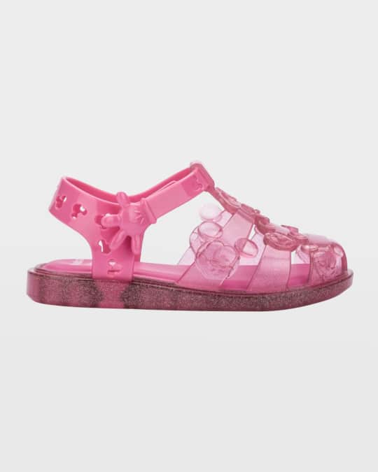Mini Melissa Girl's Melissa Magic + Mickey Mouse PVC Jelly Sandals ...