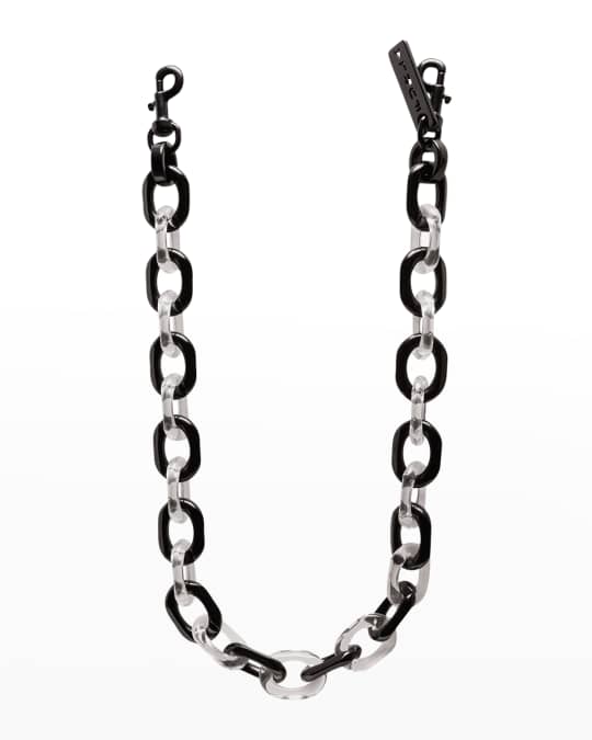 Furla Two-Tone Chain Shoulder Bag | Neiman Marcus