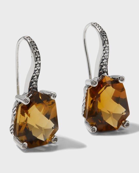 Stephen Dweck Champagne Quartz Galactical Earrings | Neiman Marcus Stephen Dweck Champagne Quartz Galactical Earrings | Neiman Marcus