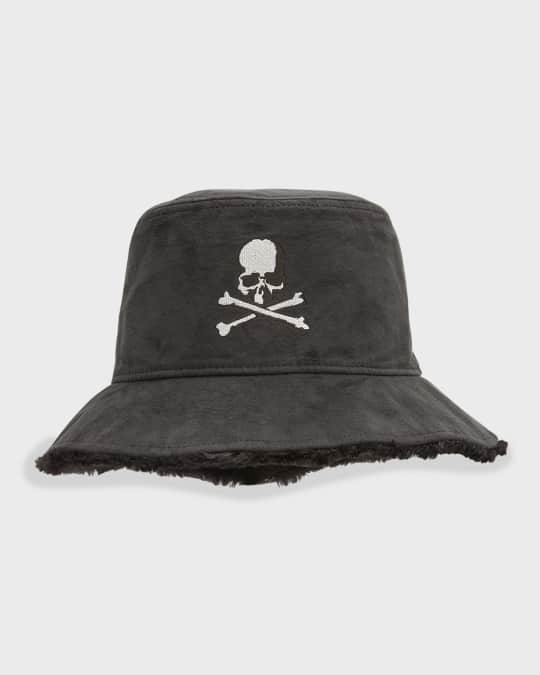 MASTERMIND WORLD Men's Shearling Bucket Hat | Neiman Marcus