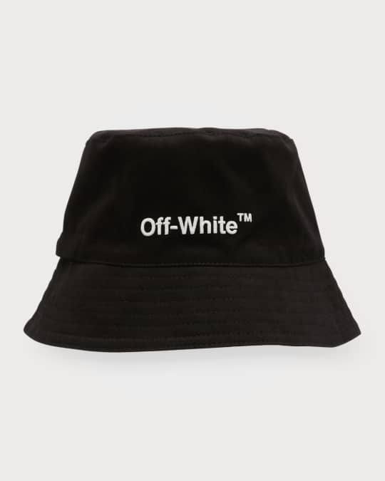 Off-White Men's Classic Logo Bucket Hat | Neiman Marcus