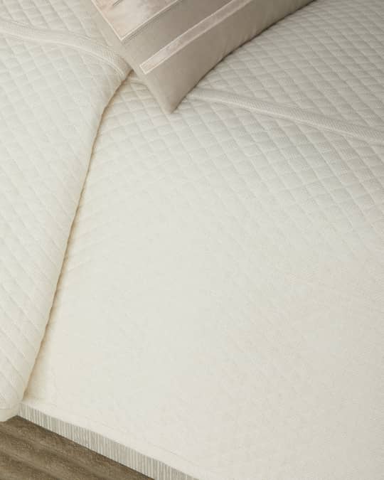 Lili Alessandra Laurie Quilted Coverlet, King | Neiman Marcus