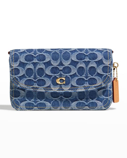 Coach Hayden Monogram Washed Denim Crossbody Bag | Neiman Marcus