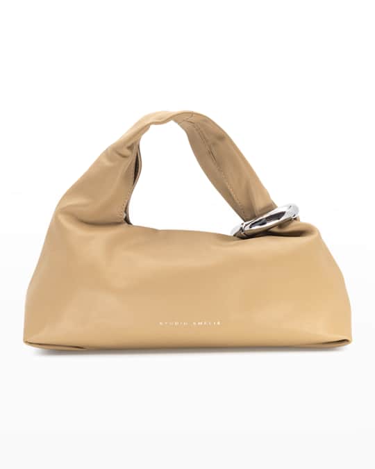 STUDIO AMELIA Helium Mini Leather Top-Handle Bag | Neiman Marcus