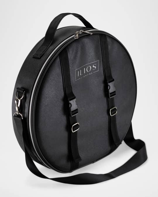 Ilios Beauty Ring Makeup Mirror Travel Case | Neiman Marcus