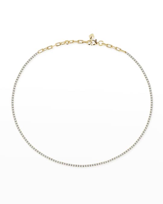 Walters Faith Yellow Gold Diamond Chain with Origami Hang Tag | Neiman ...