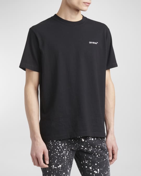 Off-White Men's Chain Arrow Slim T-Shirt | Neiman Marcus