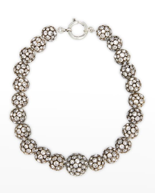 Isabel Marant Crystal Ball Necklace | Neiman Marcus