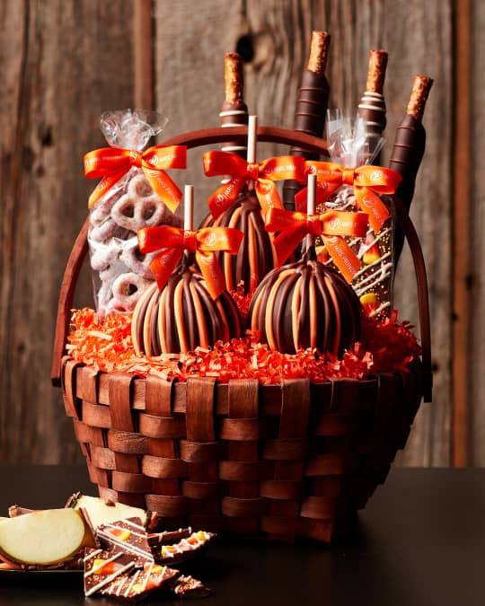 Mrs Prindable's Classic Holiday Caramel Apple Gift Basket | Neiman Marcus