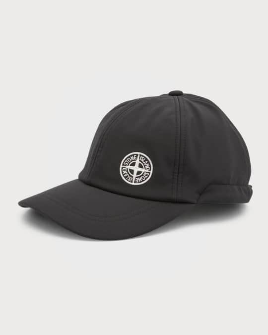 Stone Island Men's Soft Shell Logo Baseball Cap | Neiman Marcus