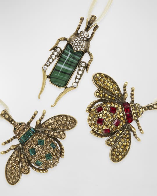 Joanna Buchanan Jeweled Insect Hanging Ornaments | Neiman Marcus