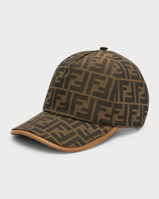 Fendi Men's FF-Monogram Baseball Cap | Neiman Marcus