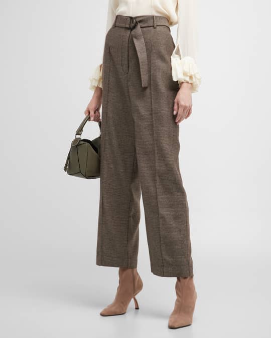 Acler Hawthorn High-Rise Belted Pants | Neiman Marcus