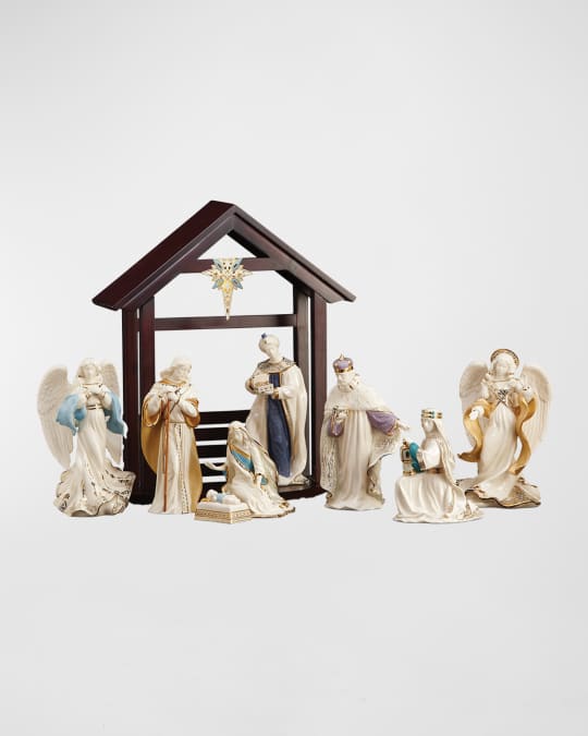 Lenox First Blessing Nativity 10-Piece Set | Neiman Marcus