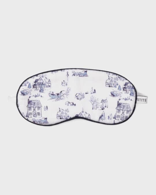 Petite Plume Kid's Winter Vignette Eye Mask | Neiman Marcus
