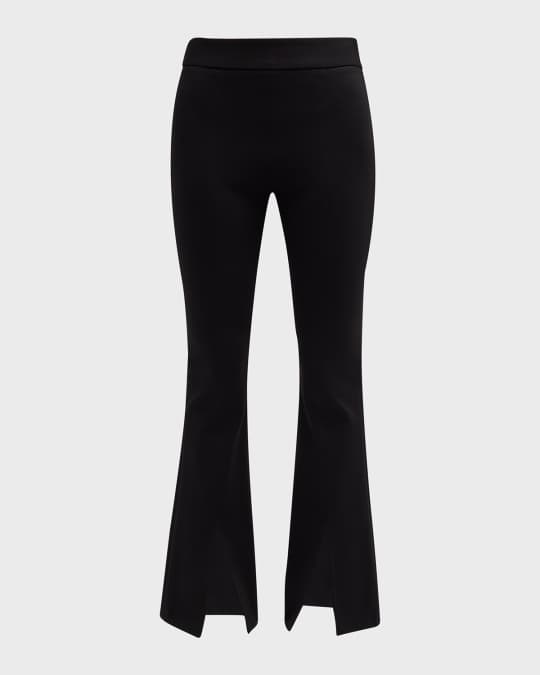 TWP Sexy Back Split Flared Pants | Neiman Marcus
