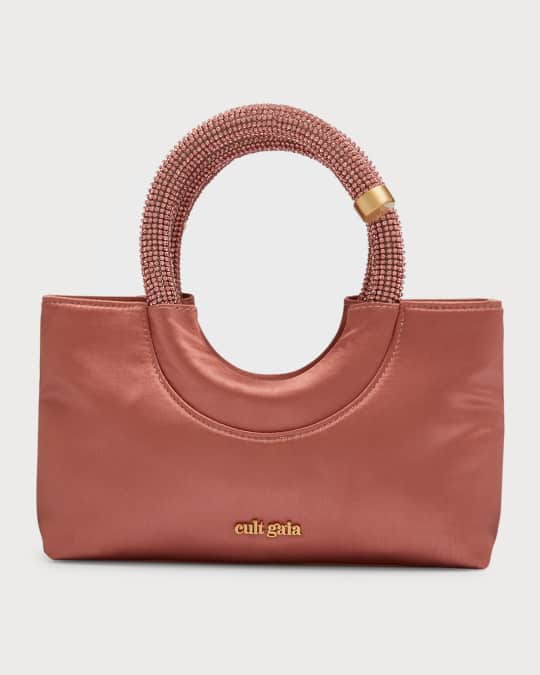 Cult Gaia Nika Embellished Coil Top-Handle Bag | Neiman Marcus