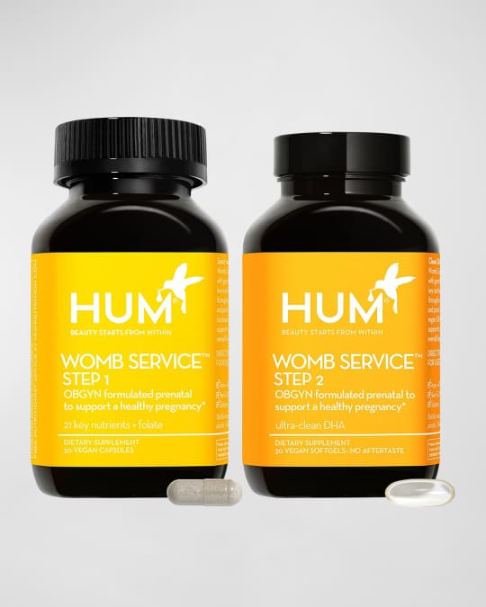 Hum Nutrition Womb Service 2-Part Prenatal Dietary Supplement | Neiman ...
