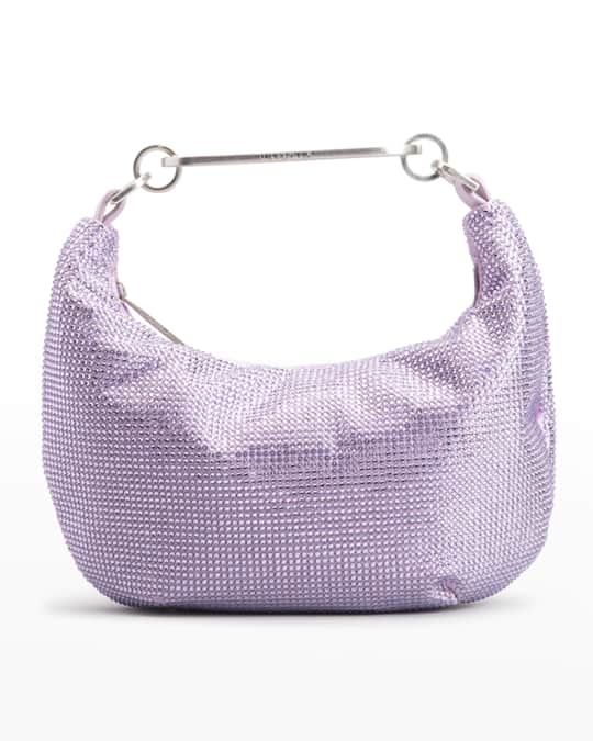 Off-White Paperclip Strass Top-Handle Bag | Neiman Marcus