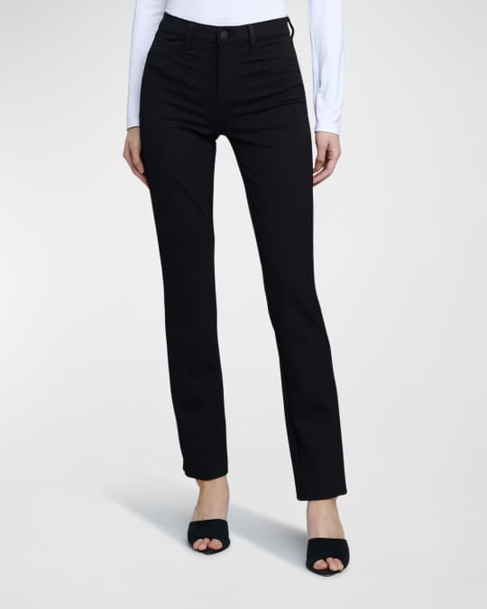L'Agence Dean High-Rise Straight Cigarette Jeans | Neiman Marcus