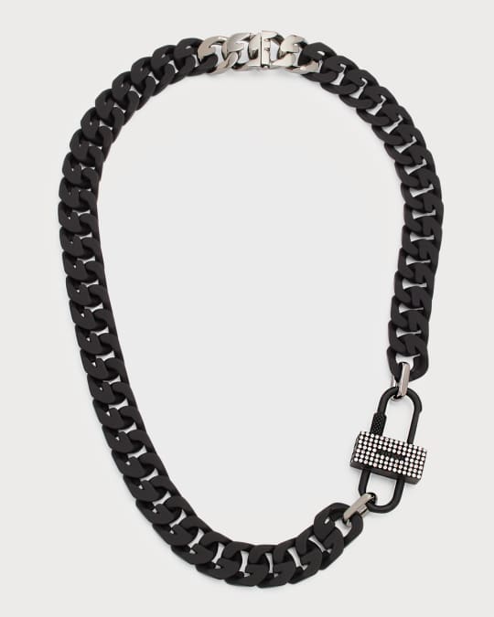 Givenchy G-Chain Necklace with Crystals | Neiman Marcus
