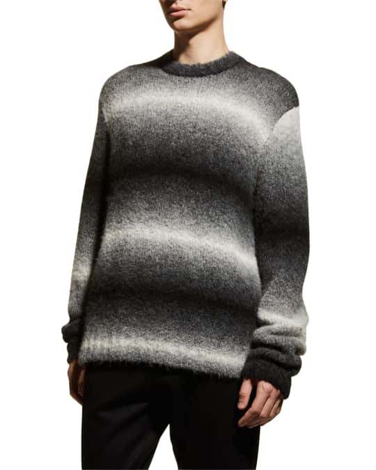 Vince Men's Ombre Knit Sweatshirt | Neiman Marcus