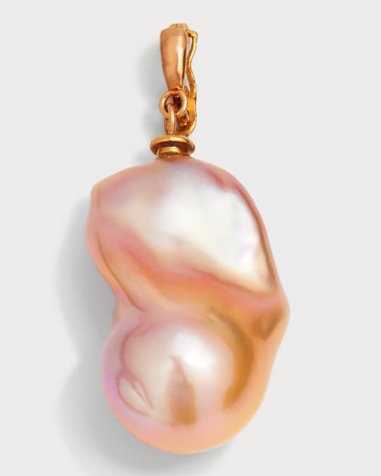 Dominique Cohen Rose Gold Fireball Pearl Enhancer | Neiman Marcus