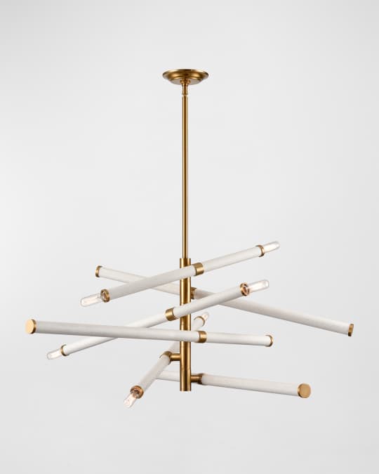 Crosspiece Chandelier, 17" | Neiman Marcus
