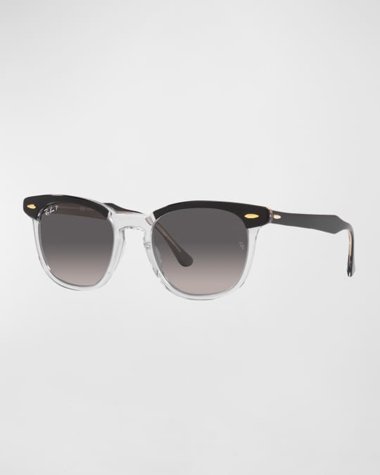 Ray-Ban Men's Gradient Polarized Lens Square Sunglasses | Neiman Marcus
