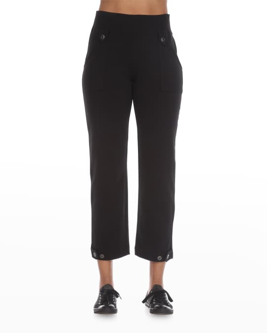 Neon Buddha Galaxy Straight-Leg Ankle Pull-On Pants | Neiman Marcus