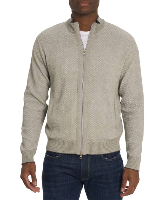 Robert Graham Men's Buzz Full-Zip Sweater | Neiman Marcus