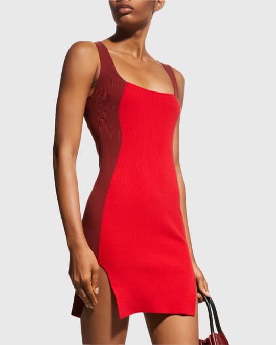 Solid and Striped The Marissa Colorblock Bodycon Mini Dress | Neiman Marcus