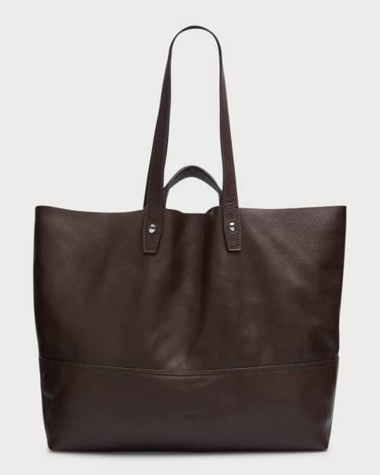 Rag & Bone Logan Double Handle Leather Tote Bag | Neiman Marcus