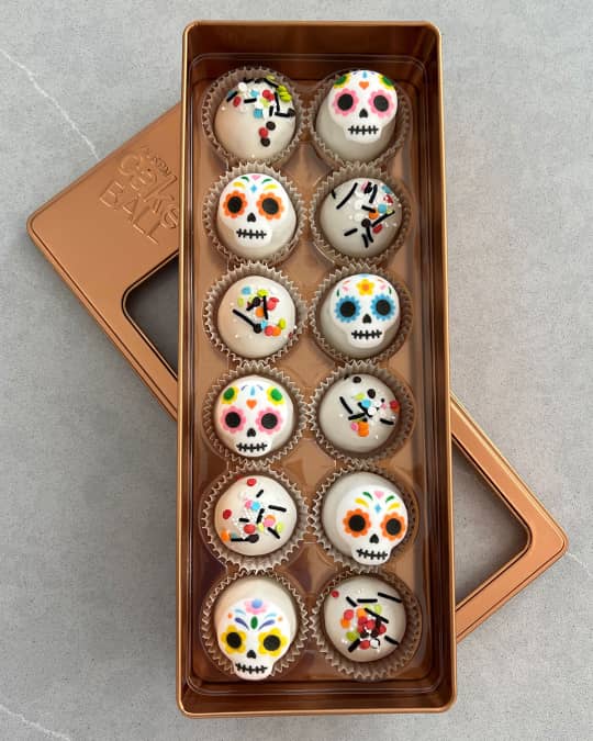 Austin Cake Ball Day of The Dead Cake Balls | Neiman Marcus